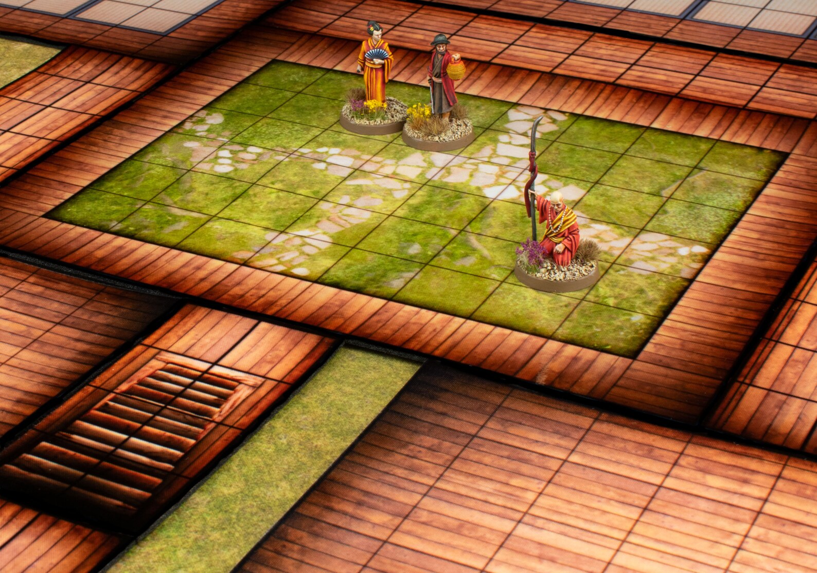 Dungeons and Dragons - Dungeon Tiles - Japanese Castle Garden ...
