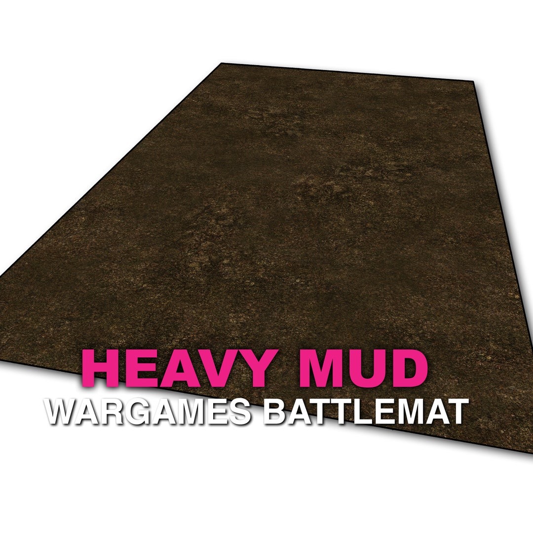 Heavy Mud Wargaming Battlemat - Neoprene Mat - Multiple Sizes - Etsy