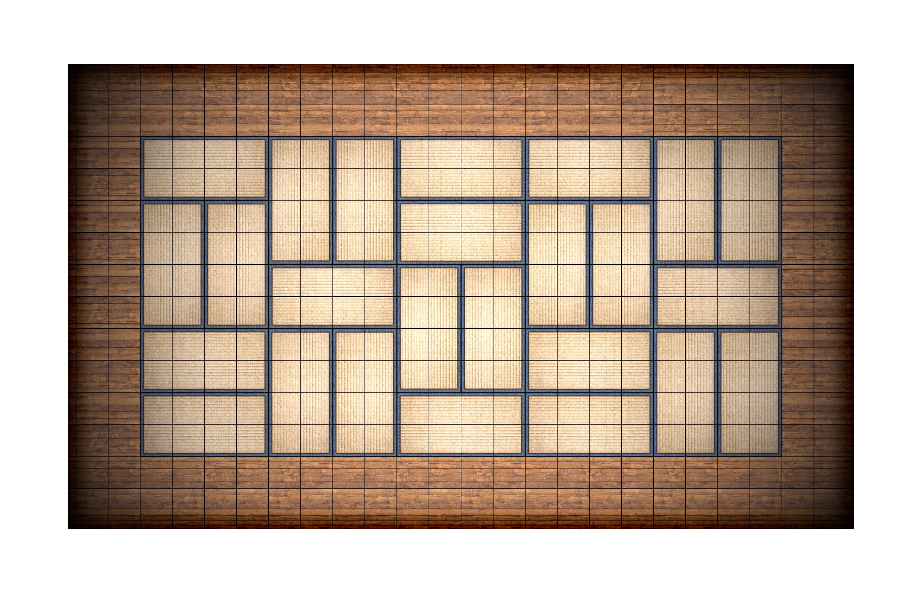 Dojo Battlemat Japanese Castle Dungeons and Dragons | Etsy
