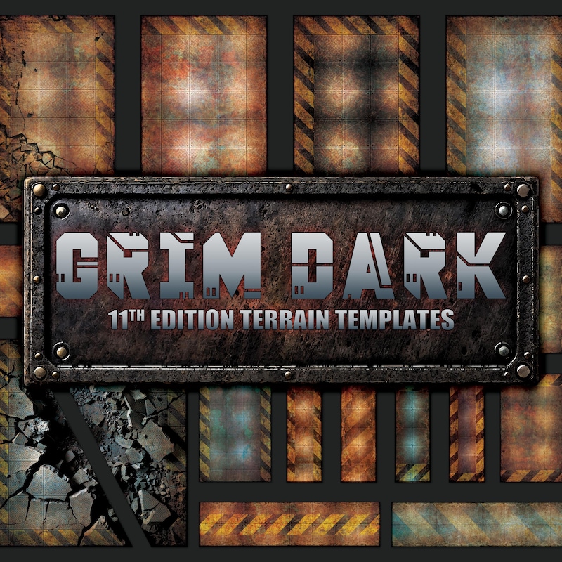 40k Terrain Templates 11th - Etsy