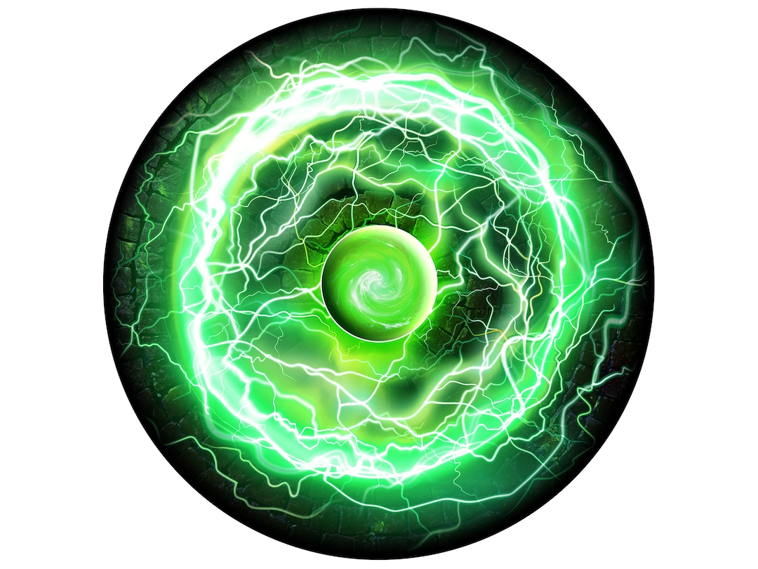 40K and AOS Objective Marker Set - Green Vortex - Neoprene Mats - Etsy