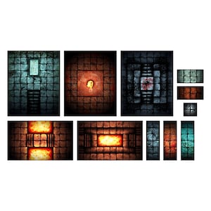 Dungeon Tiles Objective Rooms Dungeons and Dragons, Roleplaying and ...