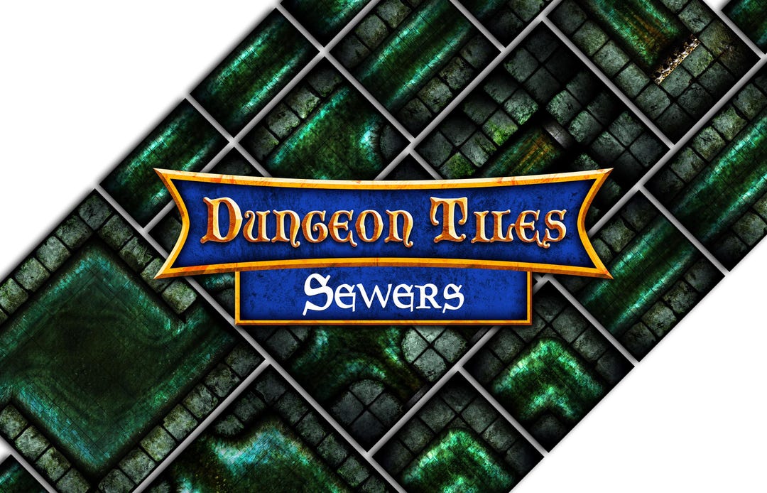Dungeon Tiles - Sewers - Dungeons and Dragons, Roleplaying and ...