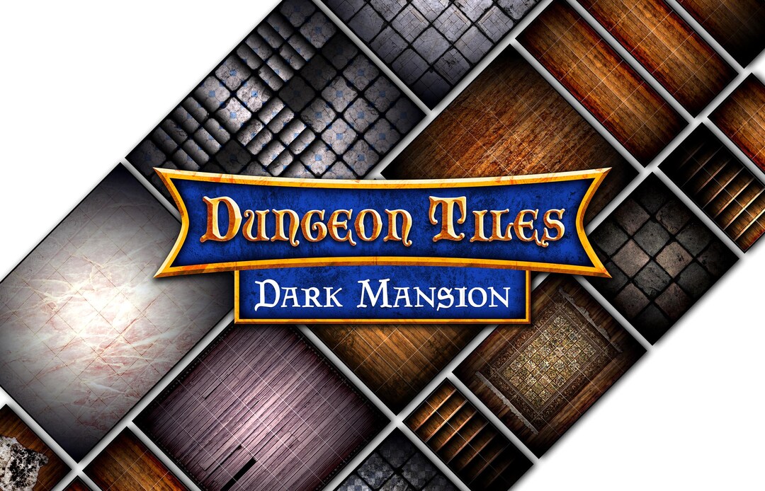 Dungeon Tiles - Dark Mansion - Dungeons and Dragons, Roleplaying and ...