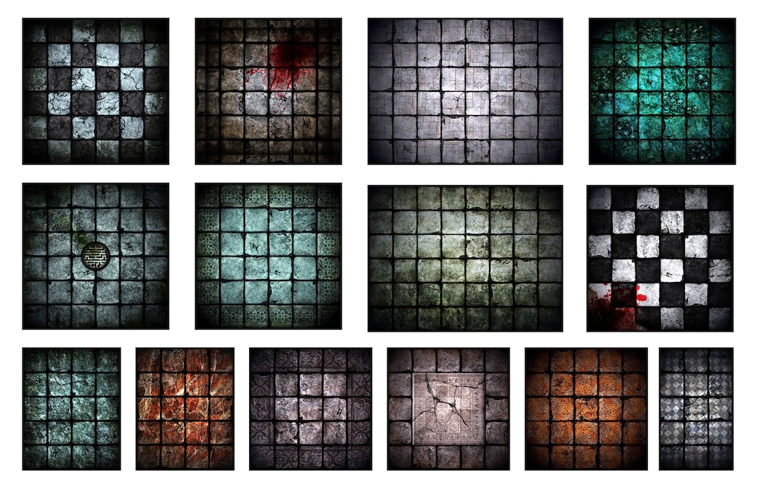 Dungeon Tiles Dungeon Rooms Dungeons and Dragons, Roleplaying and ...