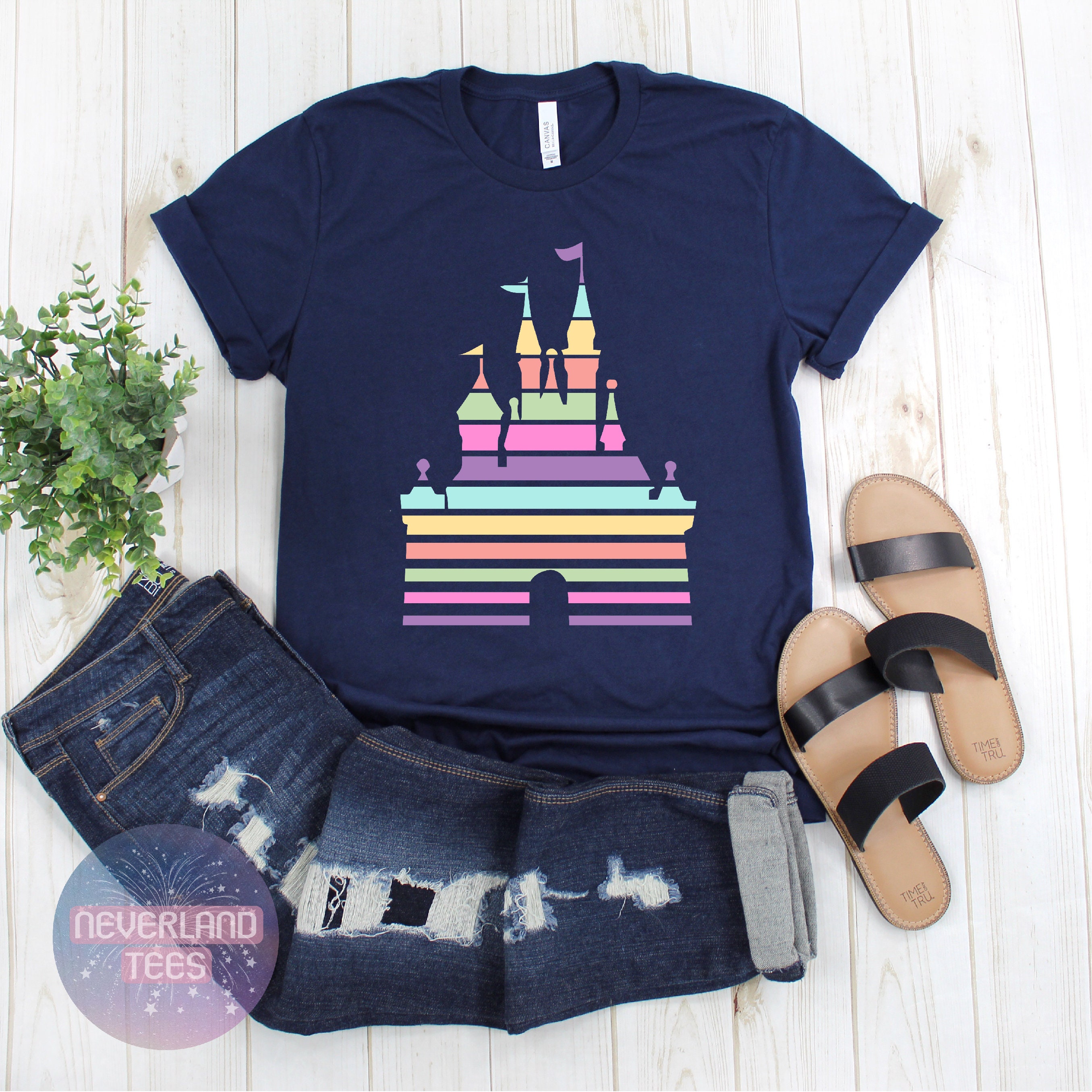Disney Castle Unisex Shirt Disney World Shirt Disney Shirt Etsy
