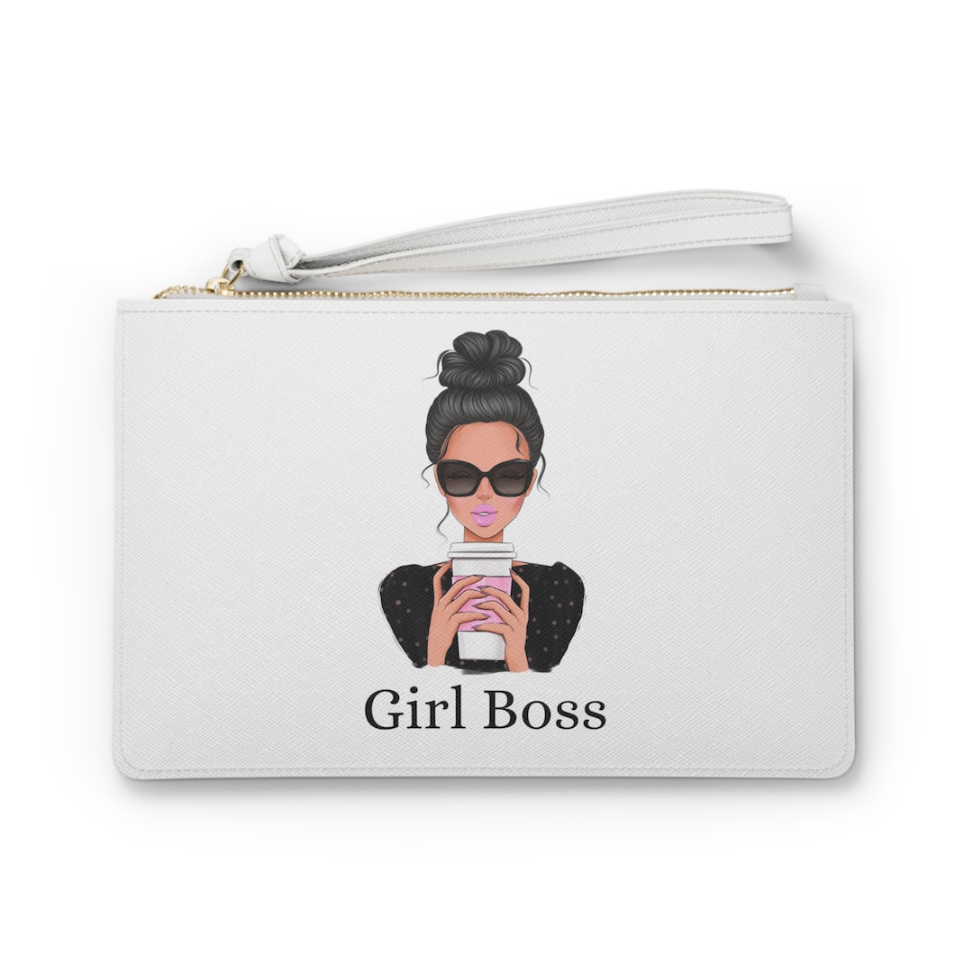 Girl Boss Wristlet, Purse for Girl Boss, Fashionable Wristlet, Custom ...