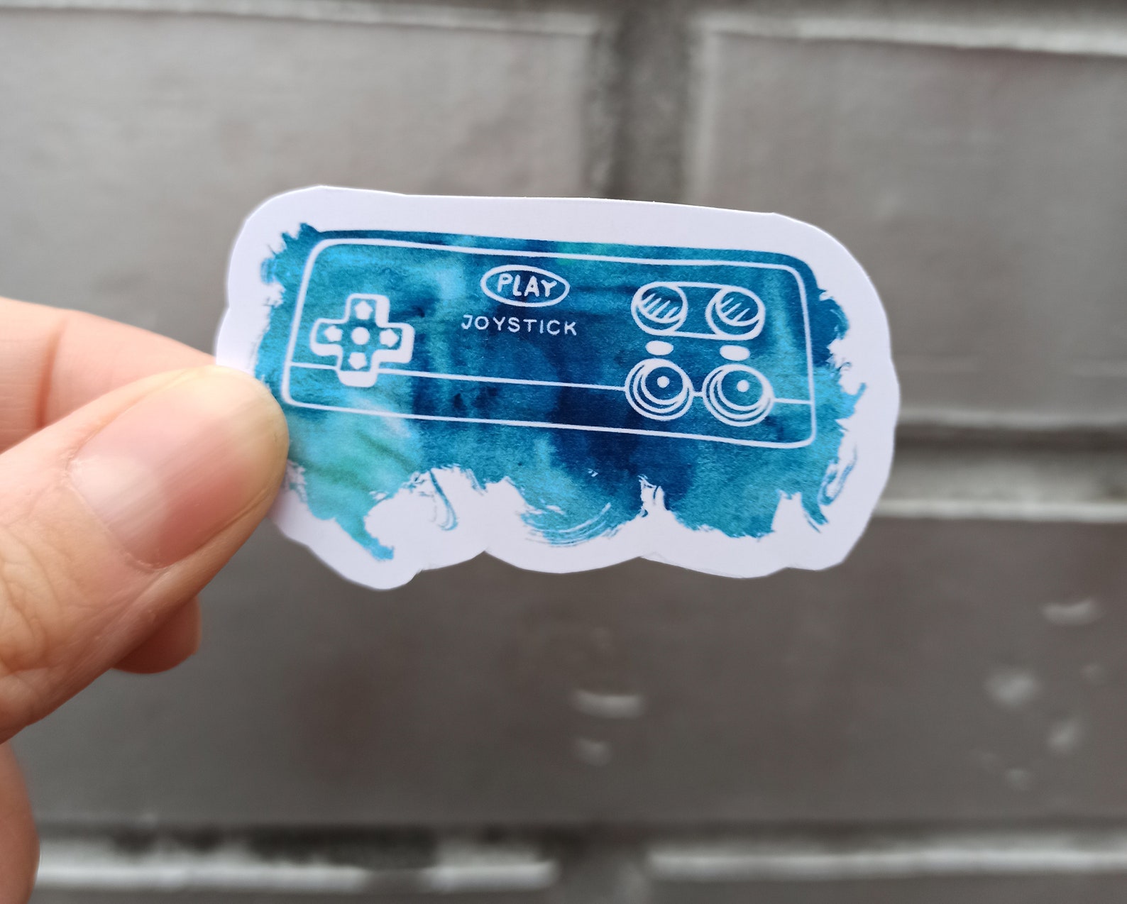 6pcs joystick stickers pack Game Controllers Gamer Game Pad | Etsy