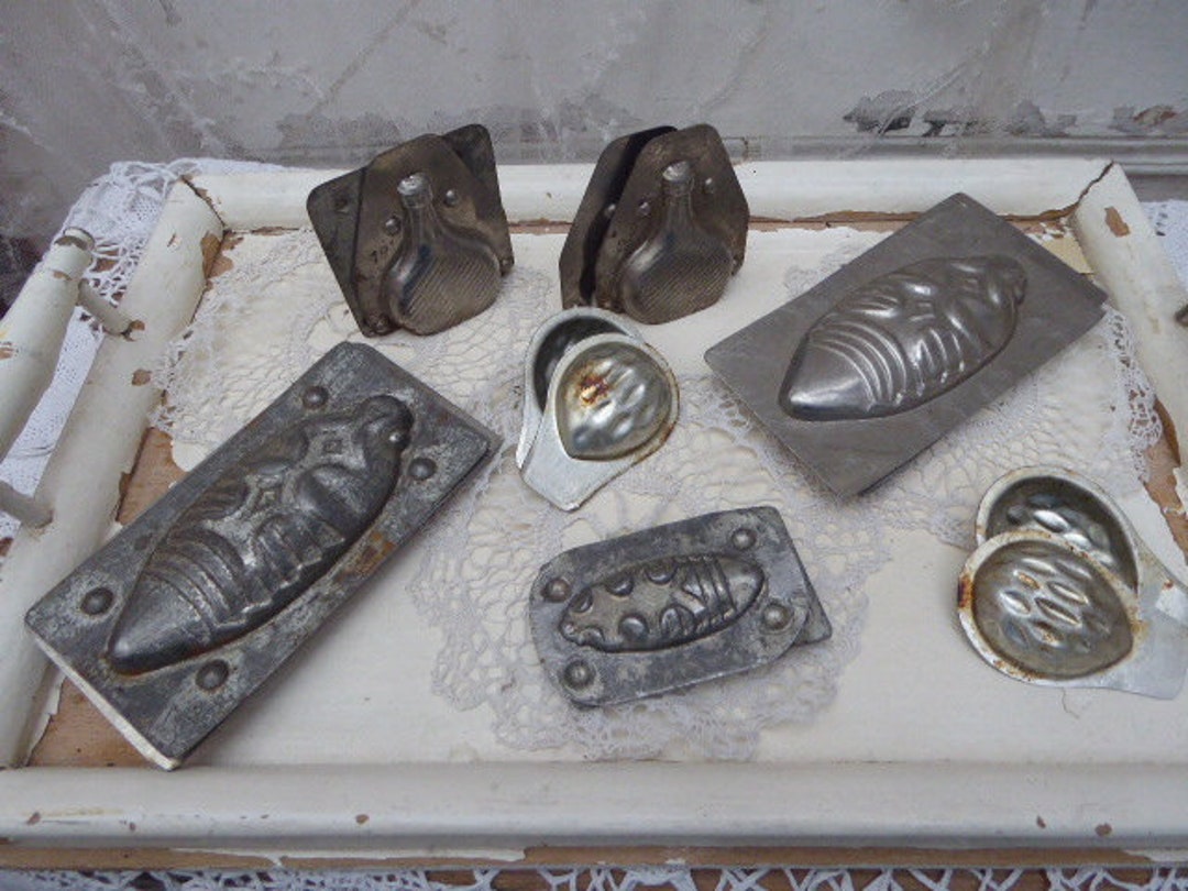 7 Double Chocolate Molds, Chocolate Molds - Etsy