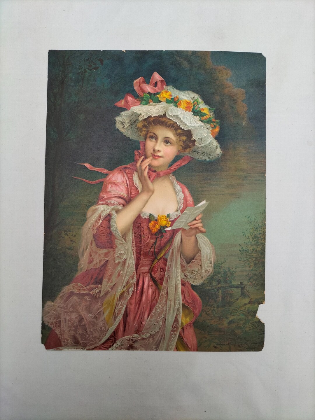 Antique Lithograph, Art Print - Etsy
