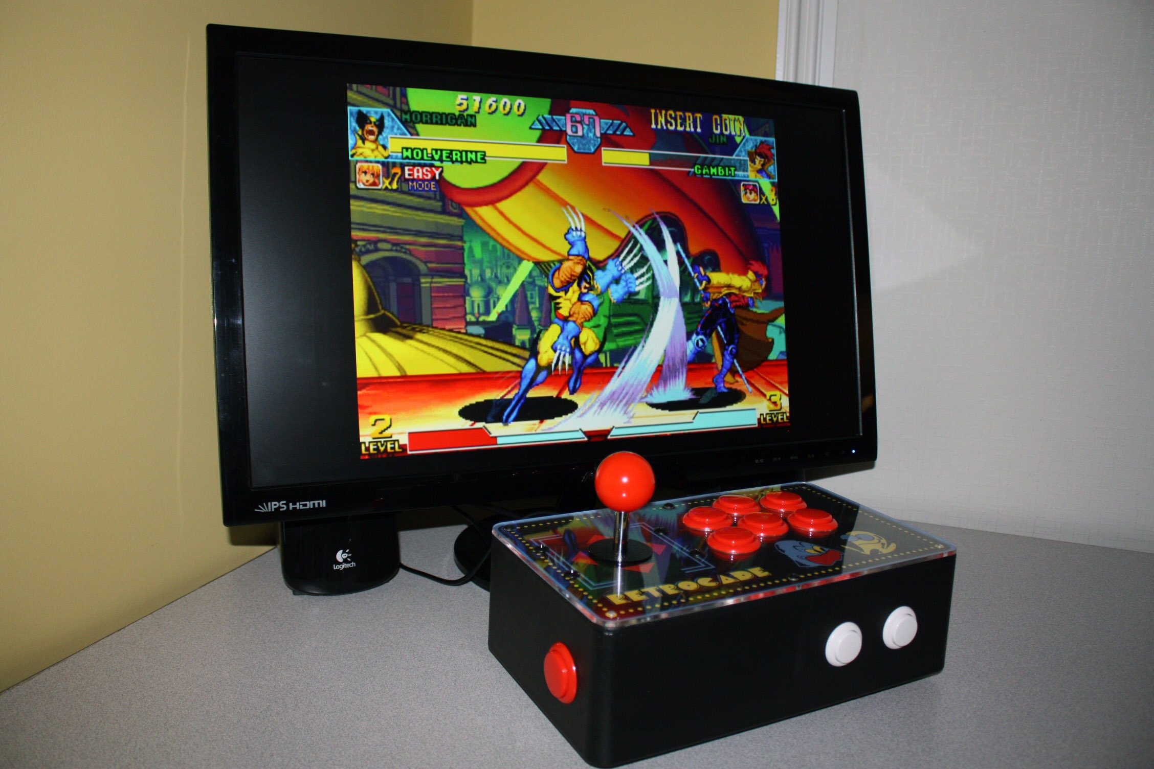Venture Retrocade II Home Arcade Console With Genuine Sanwa Controls MK ...