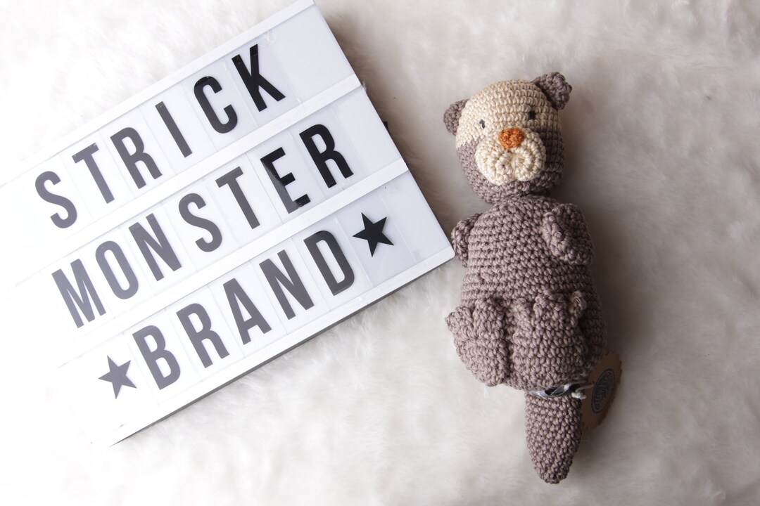 Crochet Animal Otter Otti - Etsy
