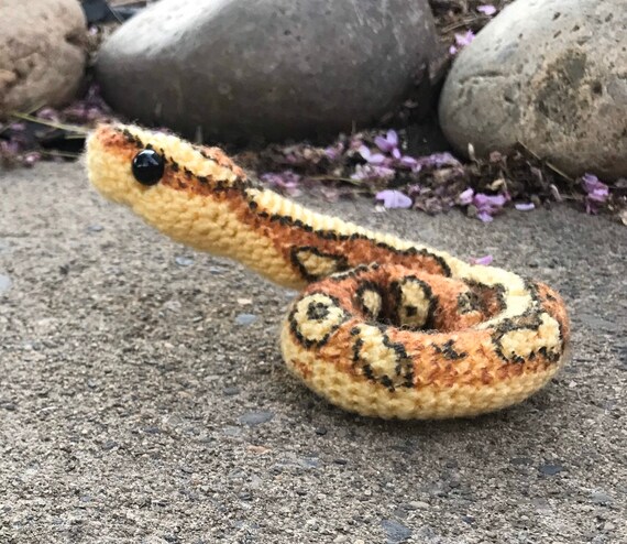 Crochet Ball Python | Etsy