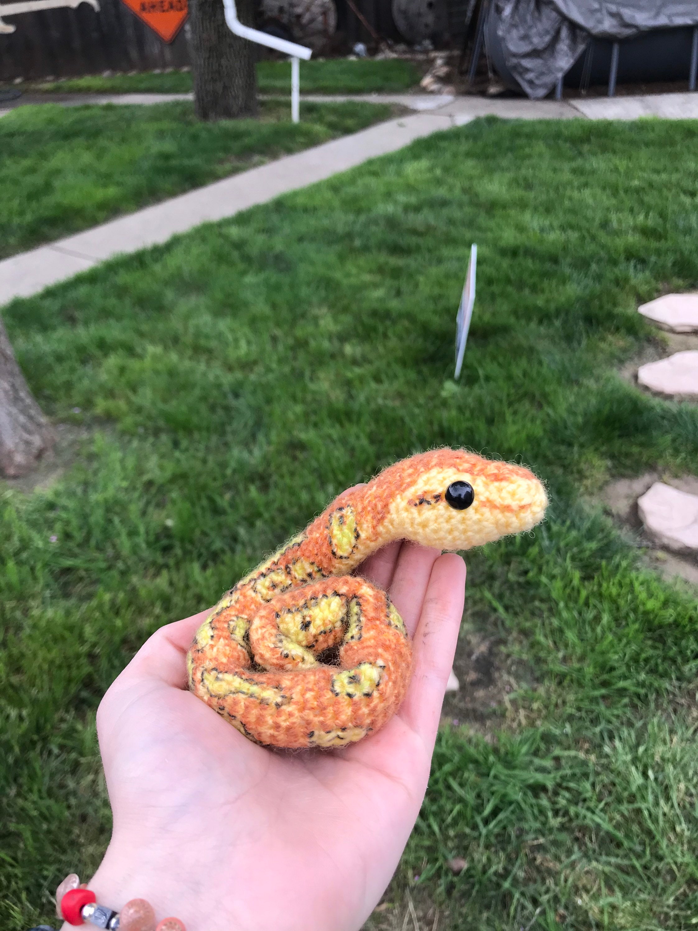 Crochet Ball Python | Etsy