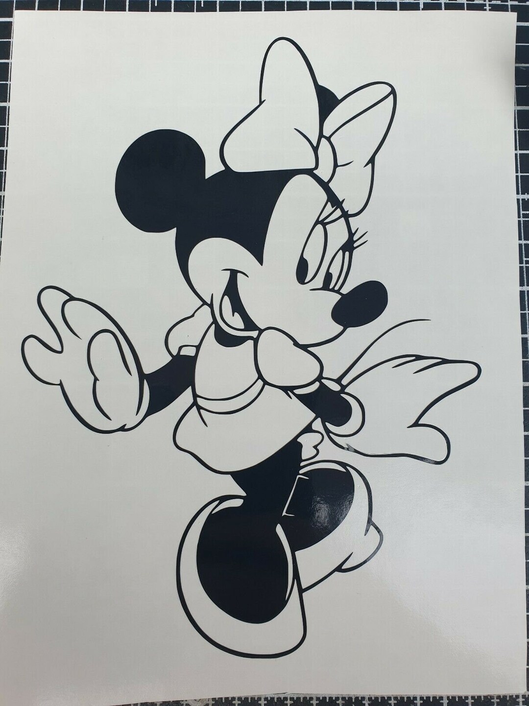 Disney Vinyl Decal Minnie Mouse - Etsy