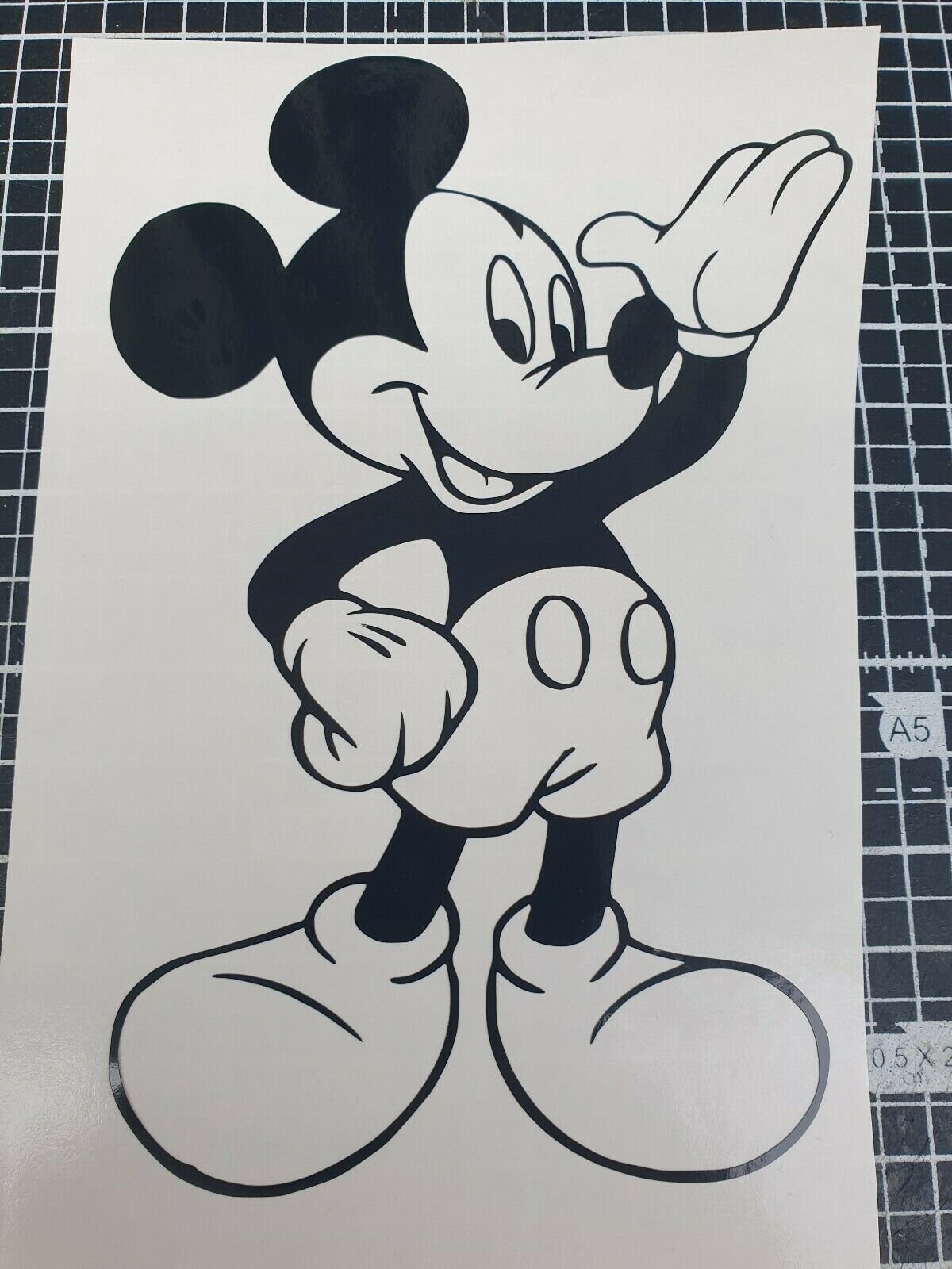 Disney Vinyl Decal Mickey Mouse - Etsy