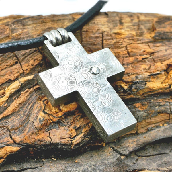Unique Cross Pendant - Etsy