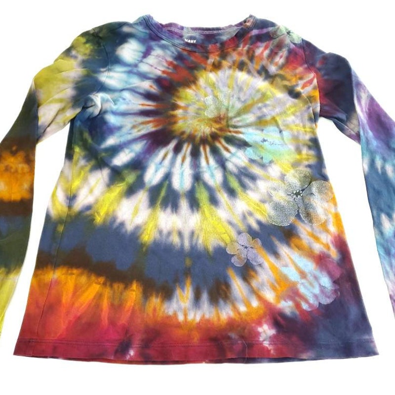 Tie Dye Flowers - Etsy