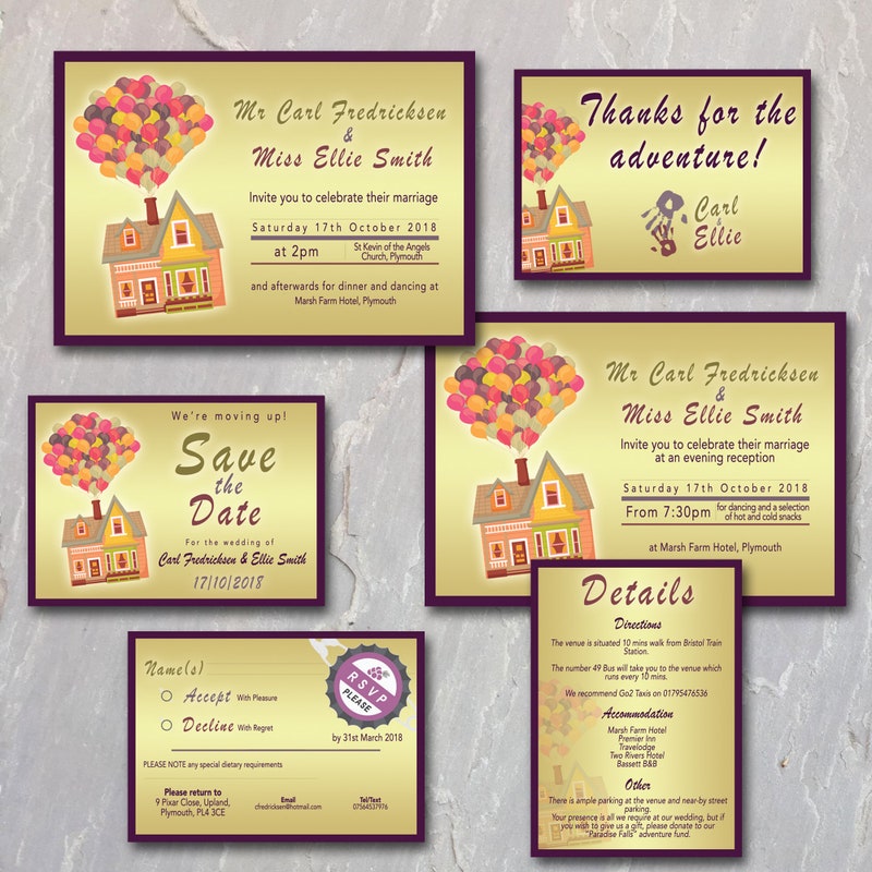 Up Themed Wedding - Etsy