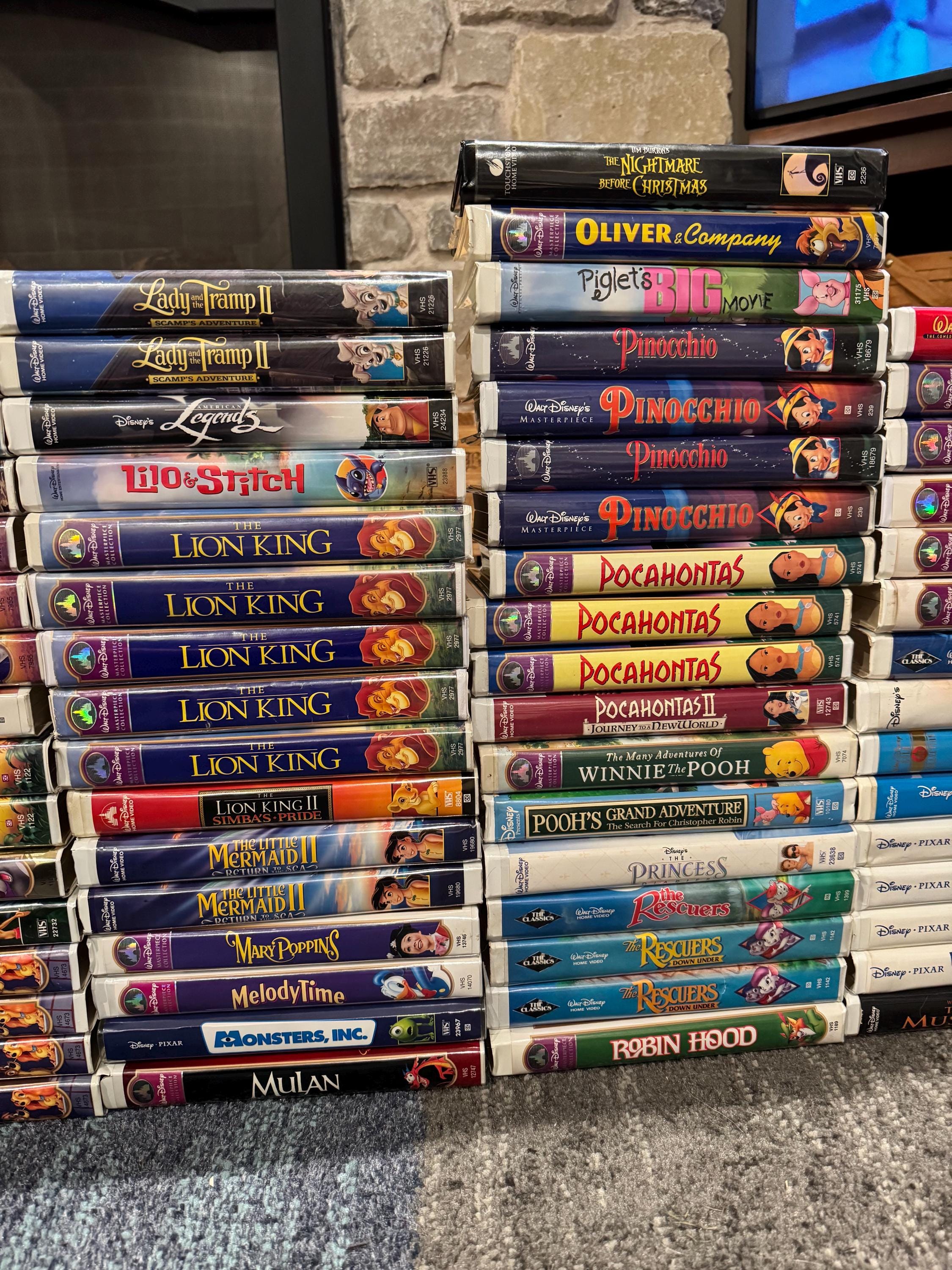 Disney VHS Case Pin Trading Cork Boards - Etsy
