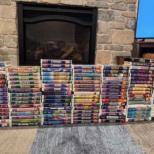 Disney VHS Case Pin Trading Cork Boards - Etsy