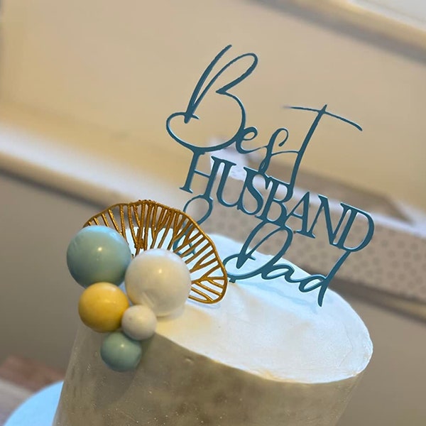 Dad Cake Topper - Etsy