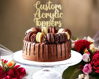 Nikkah Mubarak Cake Topper Various Sizes & Colours - Etsy