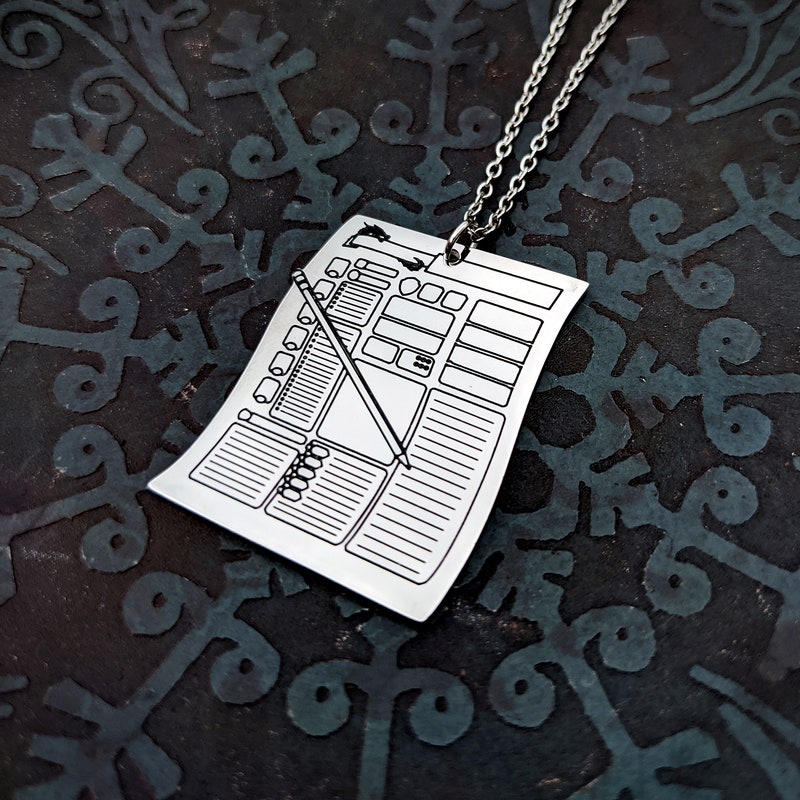 Dnd Necklace - Etsy
