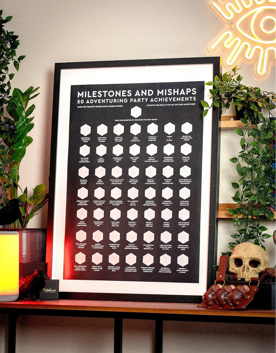 Milestones and Mishaps Scratch-off Poster - 50 Adventuring Achievements ... Milestones and Mishaps Scratch-off Poster - 50 Adventuring Achievements ...
