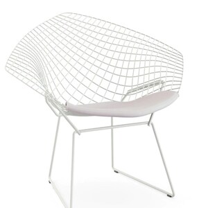 Midcentury Style Diamond Wire Chair - Etsy UK