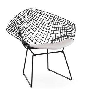 Midcentury Style Diamond Wire Chair - Etsy UK