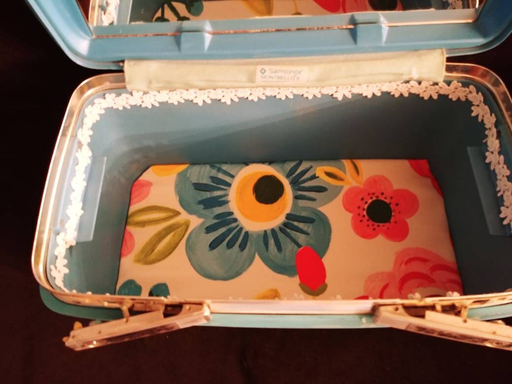 Vintage Train Case - Etsy