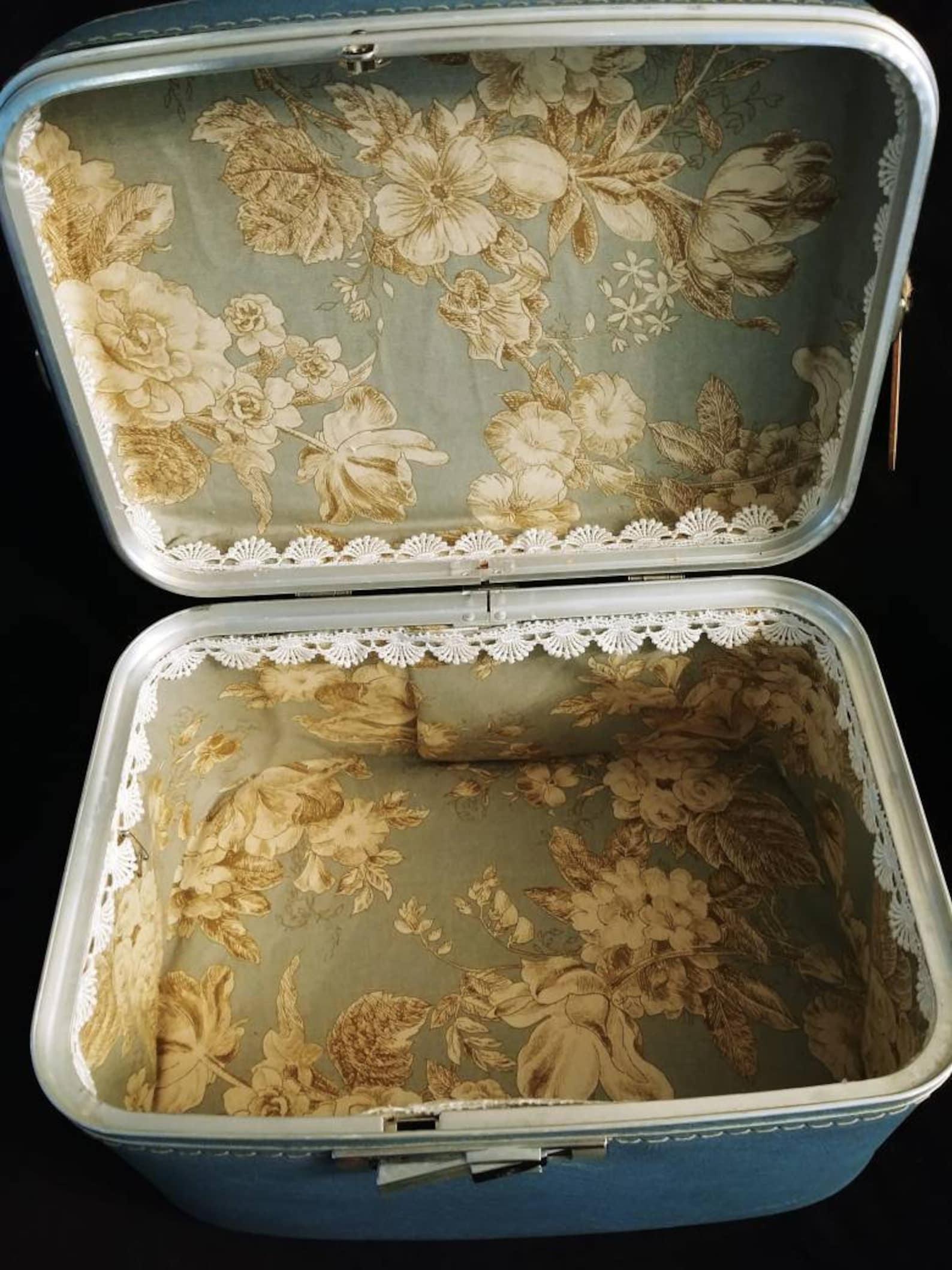 Vintage Airway Train Case - Etsy