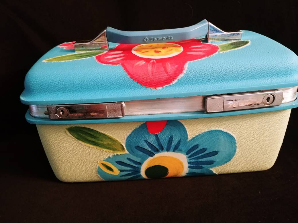 Vintage Train Case - Etsy