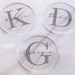 Personalised Initial Coaster, Customised Name Coaster, Birthday Gift ...