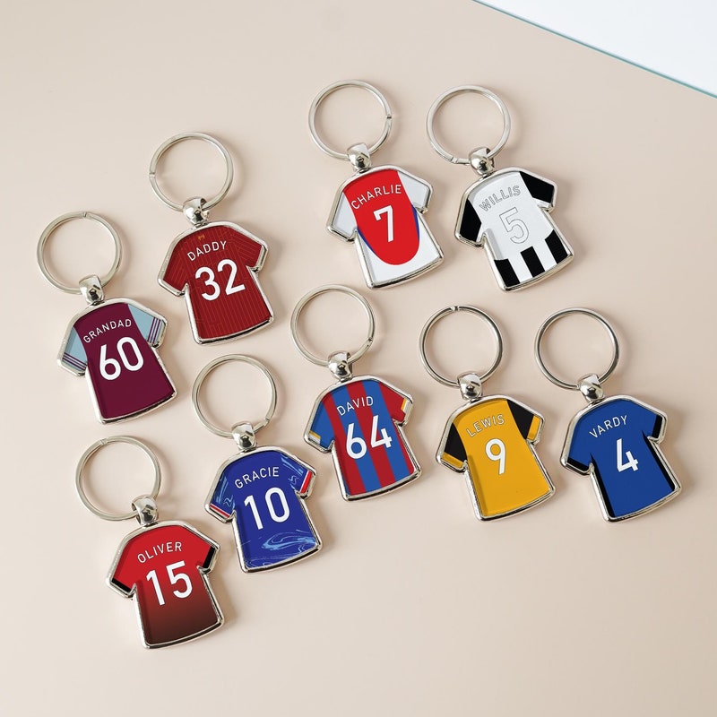 Football Keyrings - Etsy UK