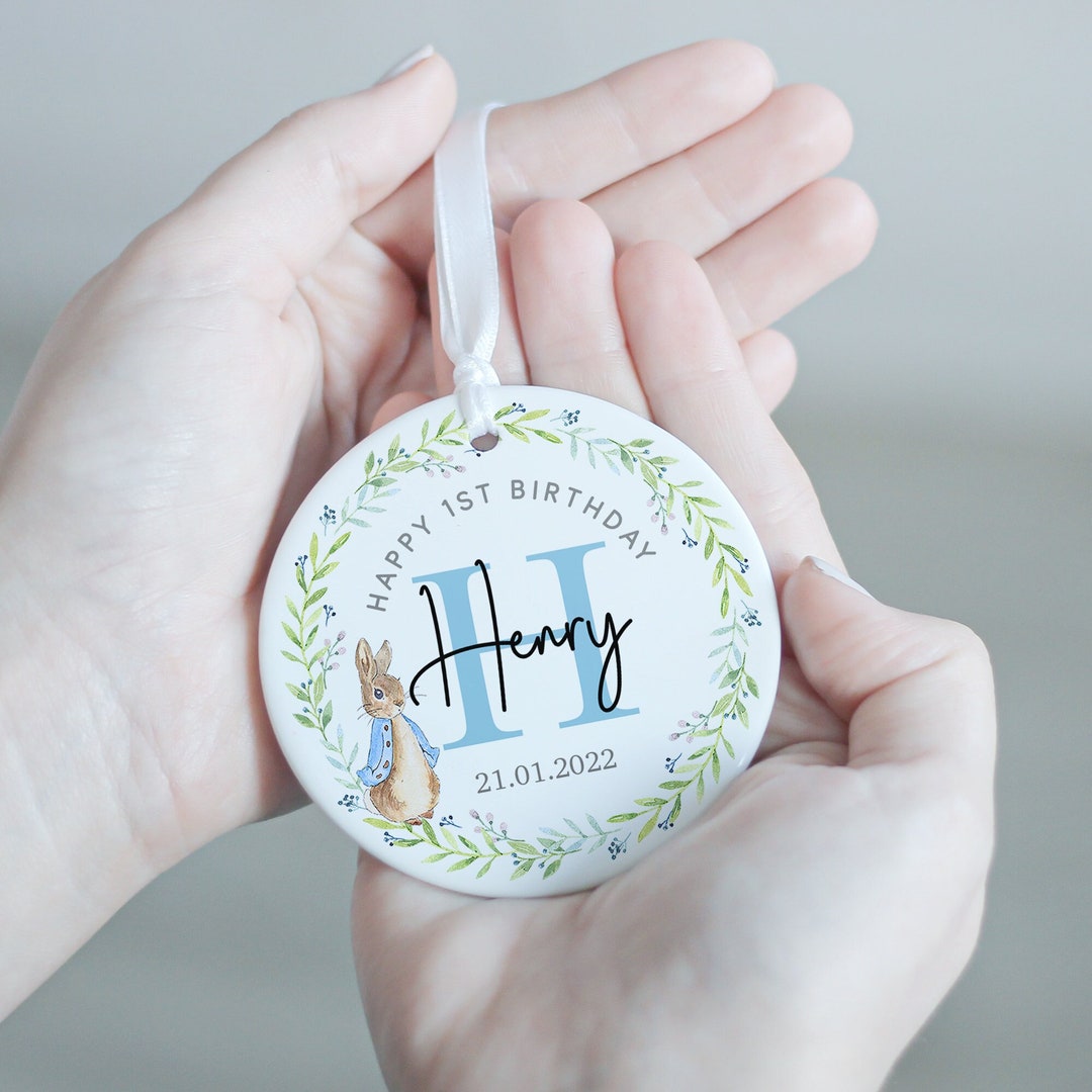 Personalised Birthday Gift, Baby's Birthday Keepsake Gift, First ...