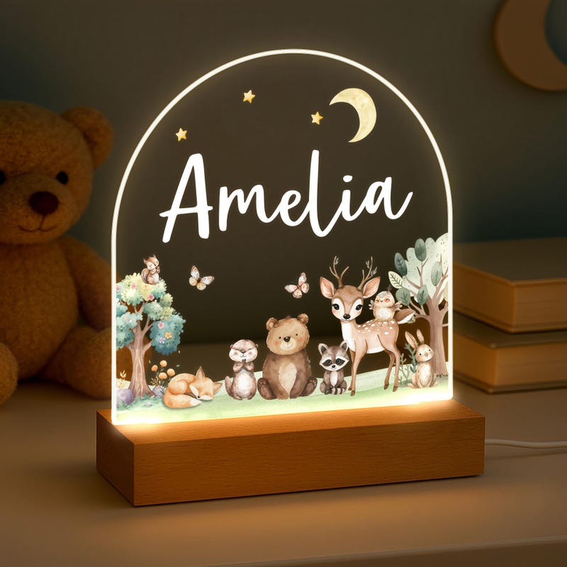 Led Woodland Lights - Etsy UK