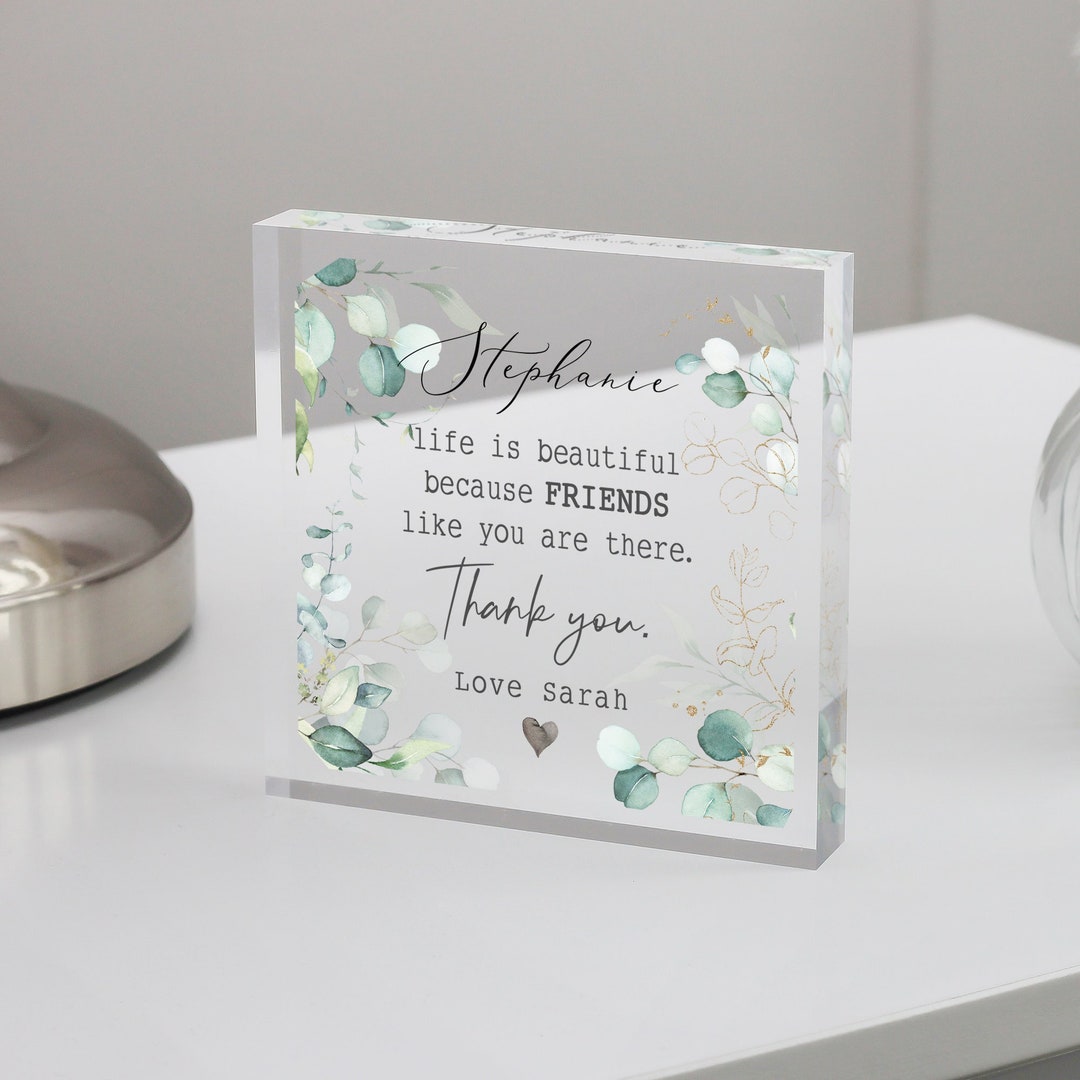 Personalised Special Friend Gift, Friendship Keepsake Gift, Gifts for ...