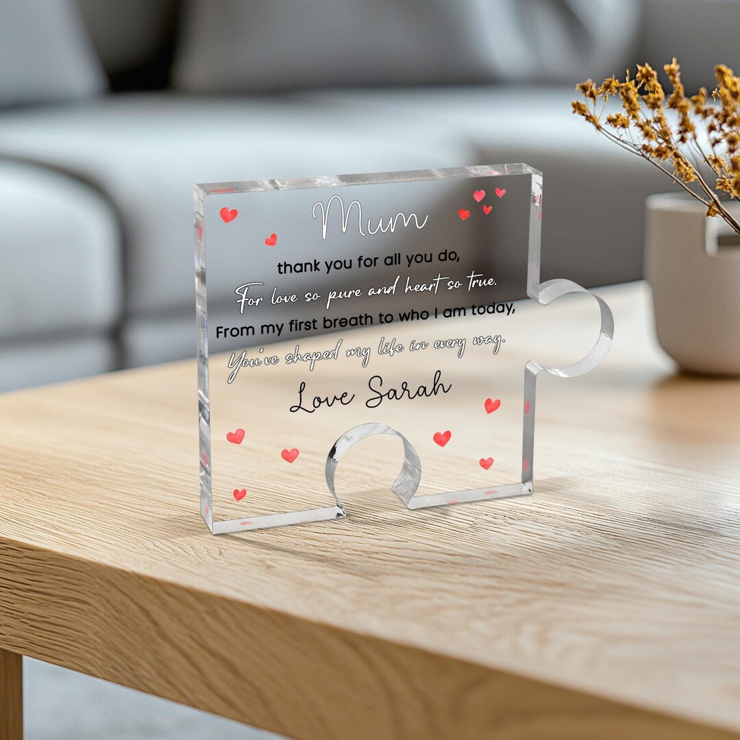 Personalised Mother's Day Gift, Poem for Mum, Gift for Mum, Gifts for ...
