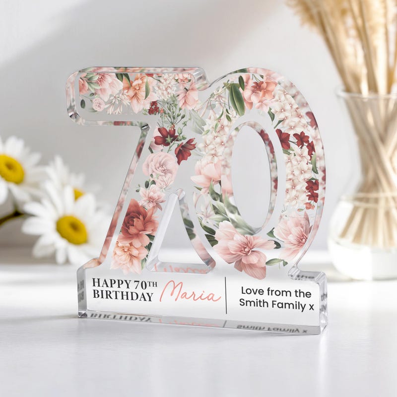 70th Birthday Keepsake Gift - 60+ Gift Ideas for 2025
