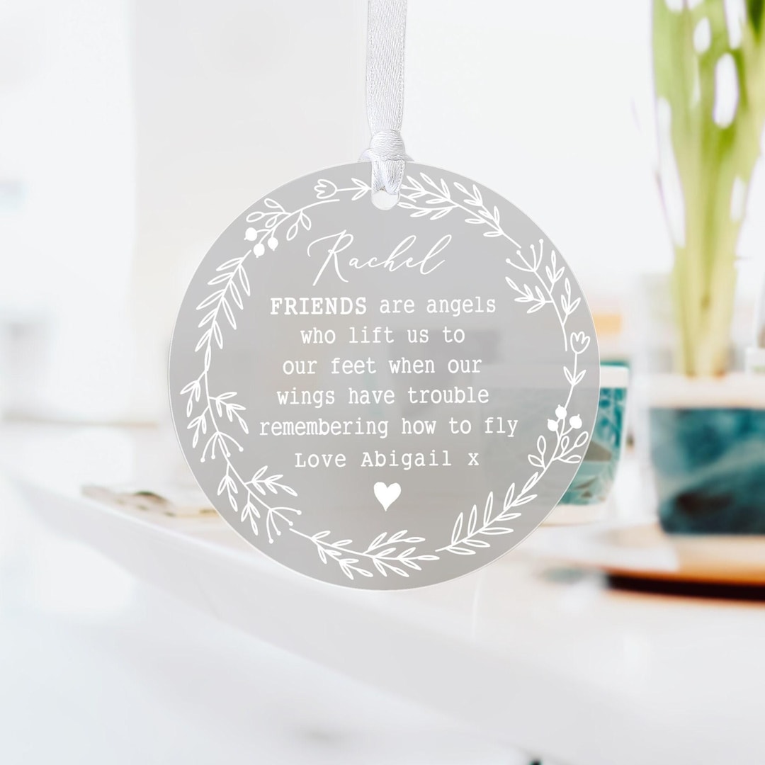 Personalised Friendship Keepsake Gift, Best Friend Thank You Gift ...