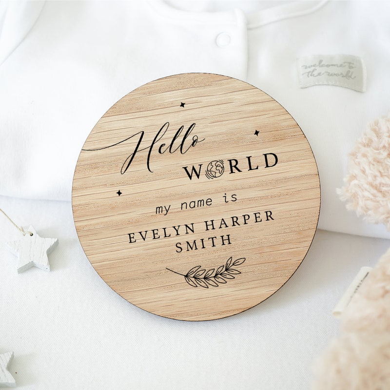 Boys Announcement Plaque - Etsy UK