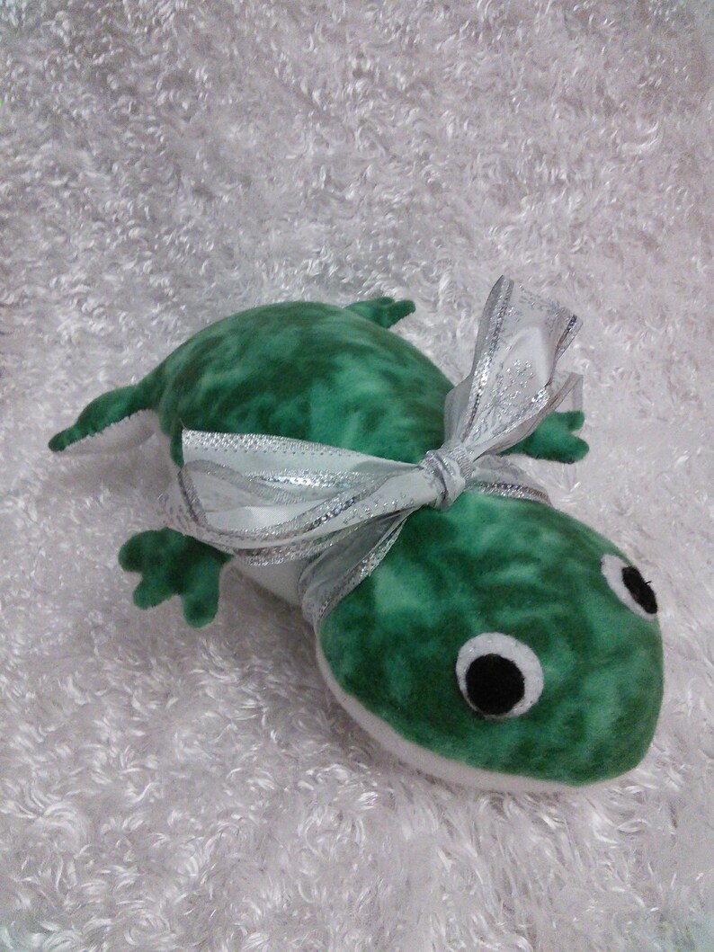 Lizard Plushie Pattern (easy First Project, Cute Plush Stuffed Animal ...