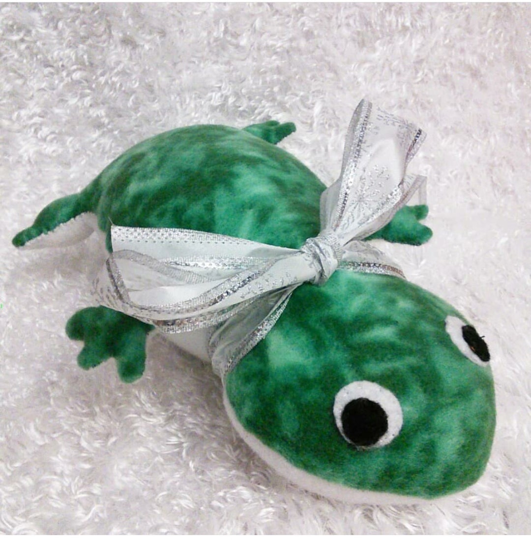 Lizard Plushie Pattern (easy First Project, Cute Plush Stuffed Animal ...