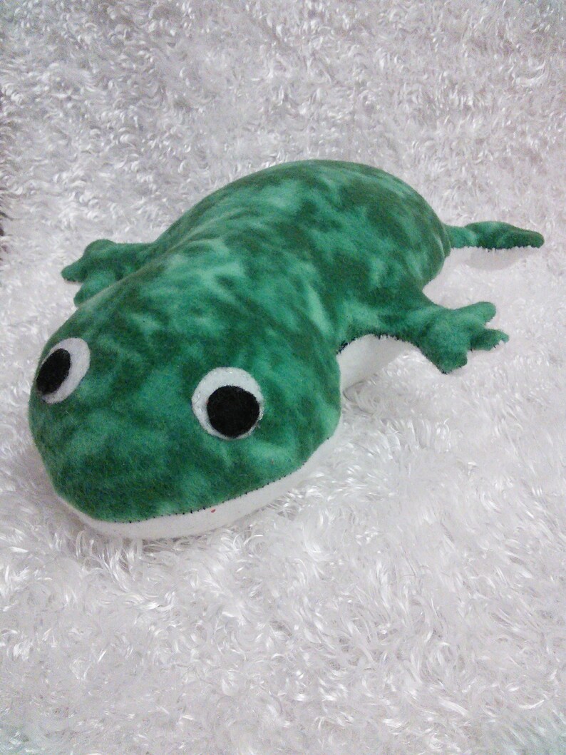 Lizard Plushie Pattern Easy First Project Cute Plush Stuffed - Etsy.de