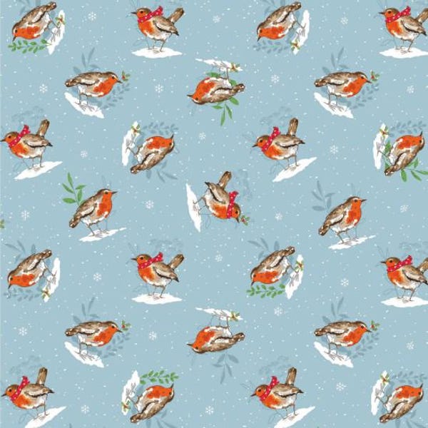 Robin Fabric - Etsy UK