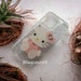 Glitter Cute Cartoon Cat Mirror Resin Clear Case for iPhone 6 - Etsy