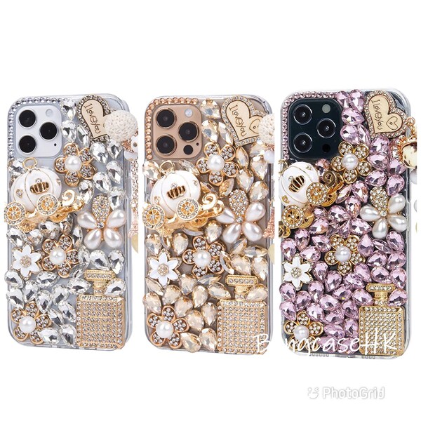 Rhinestone Case - Etsy