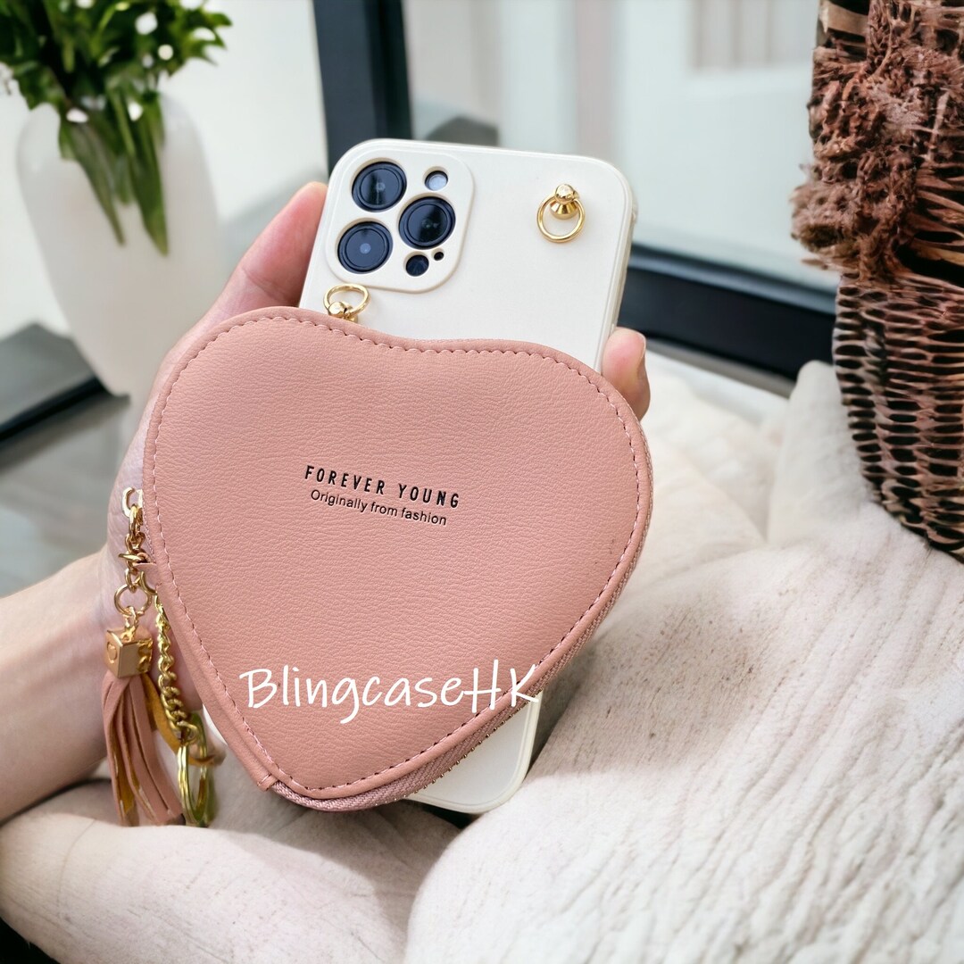 Crossbody Long Chain Strap Bracelet Coin Purse Soft Case for iPhone 7 8 ...